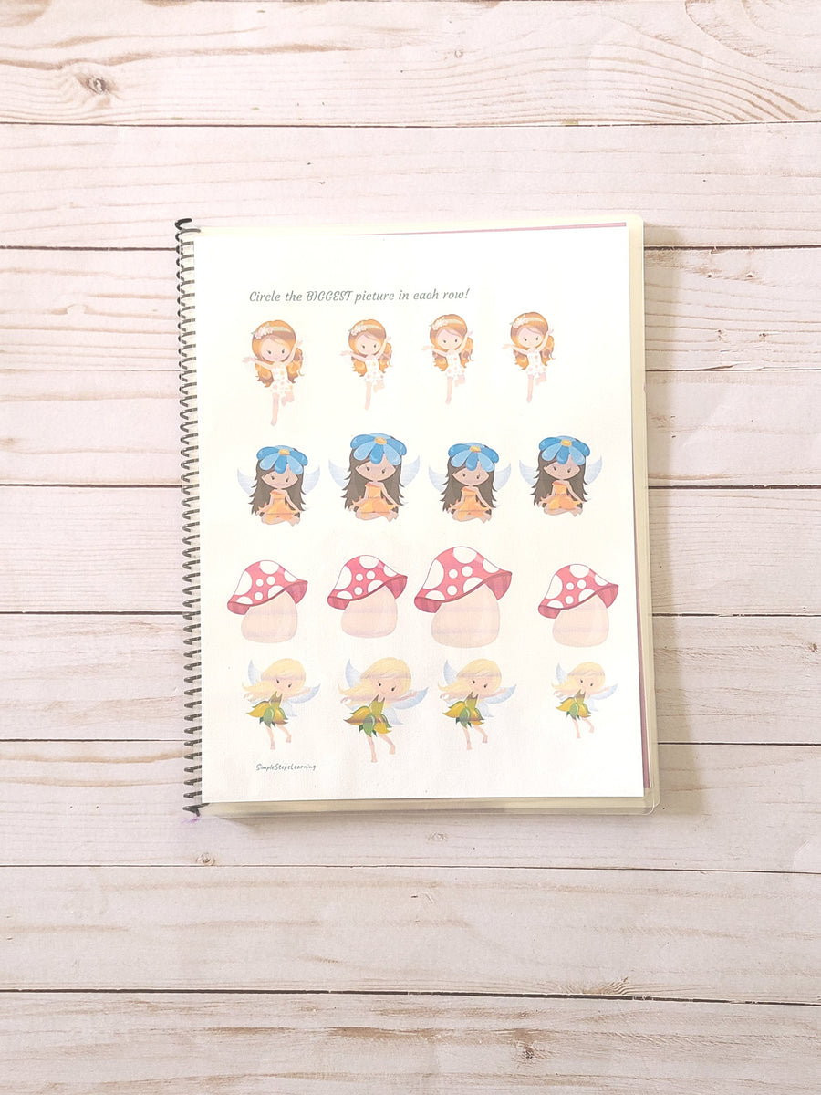 Fairy Themed Busy Book Level 1 – Simple Steps Learning